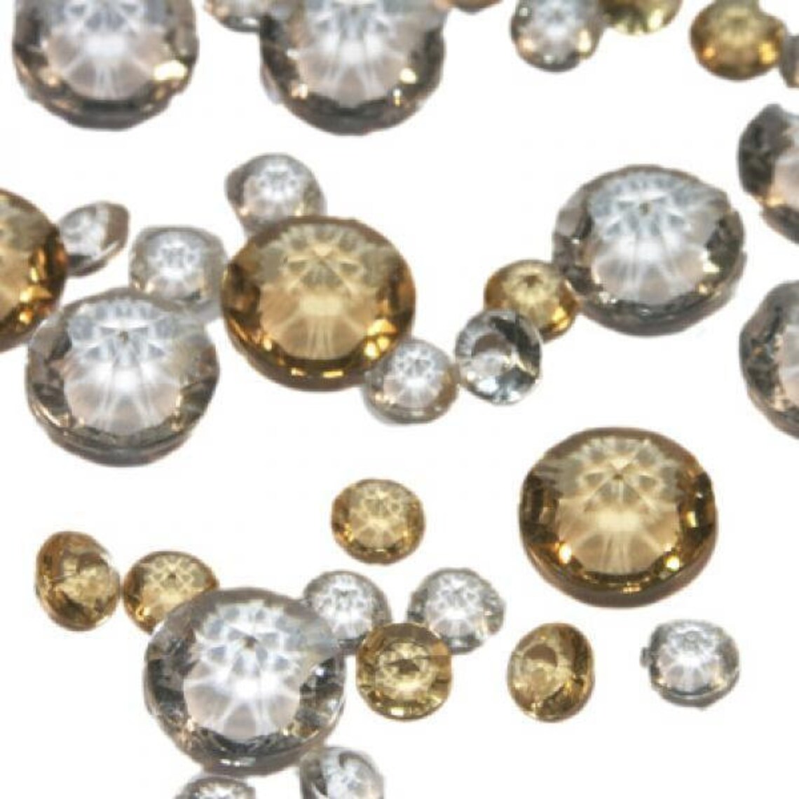 Table Scatter Crystals, Mixed Clear & Coloured, Pack of 350, Choice of ...