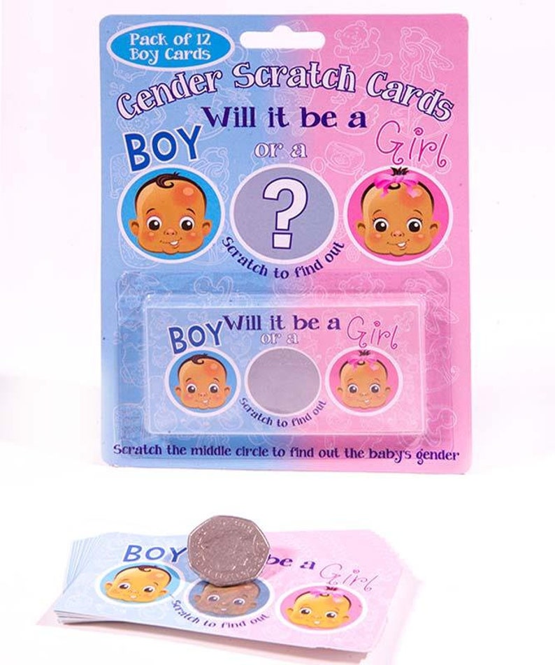 Gender Reveal Scratch Game ~ Boy / Girl - Etsy