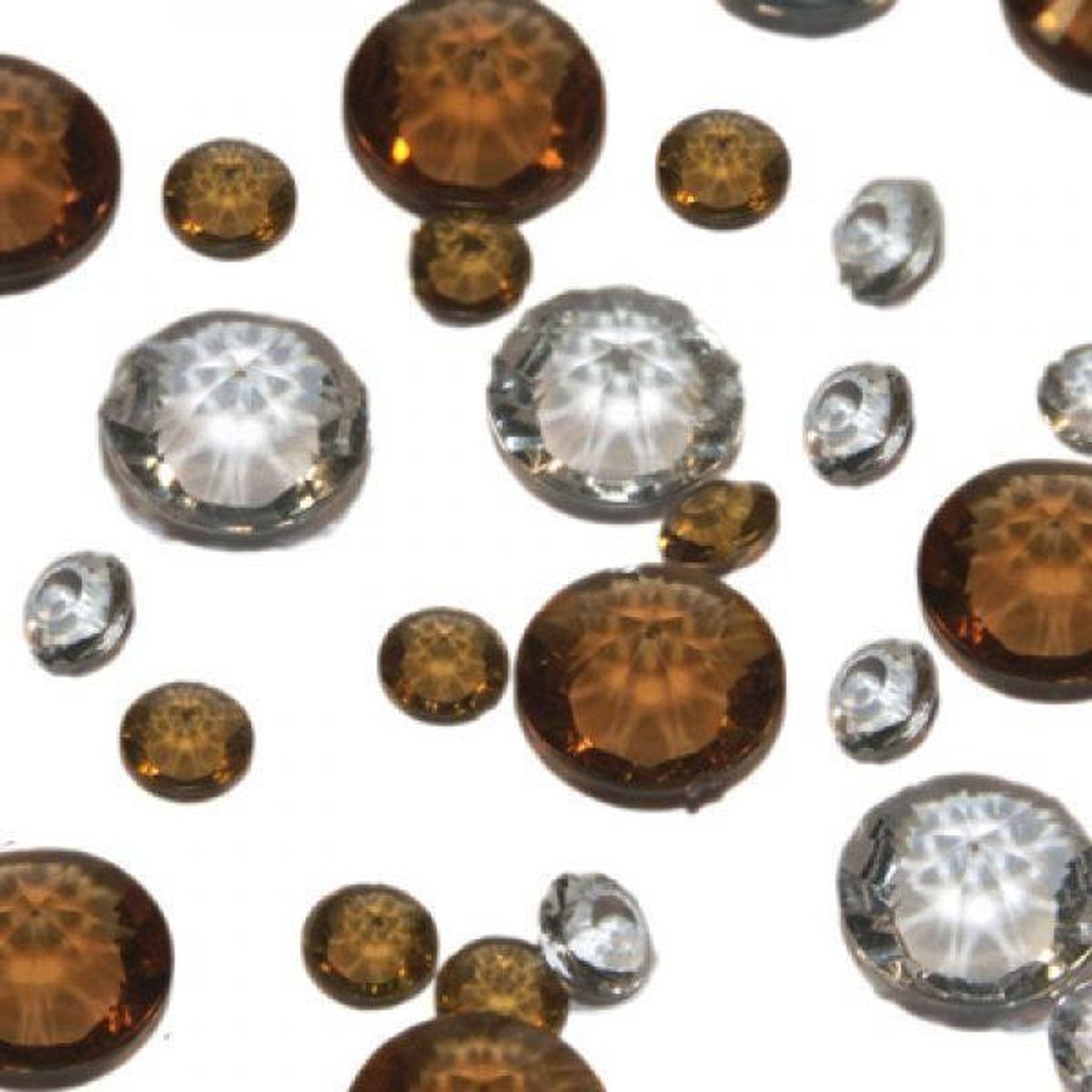 Table Scatter Crystals, Mixed Clear & Coloured, Pack of 350, Choice of ...