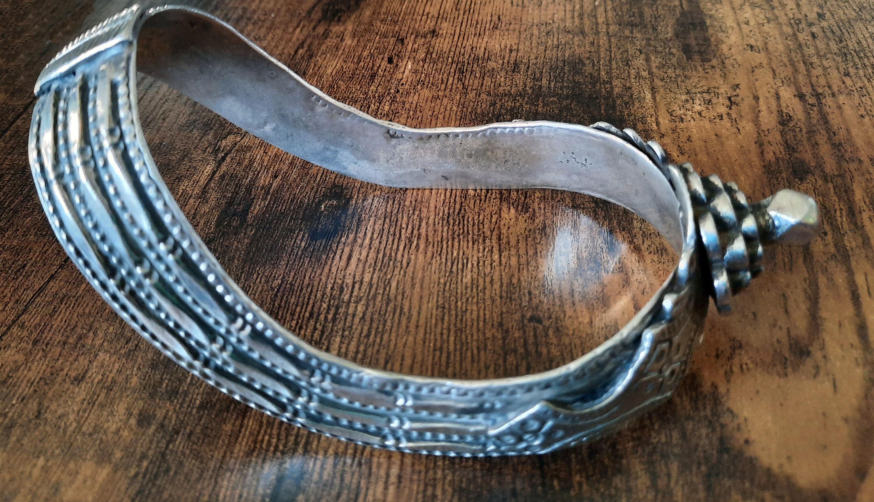 Rare and Ancient Anklet of Sind Now India. Unique Piece of Silver. Hand ...