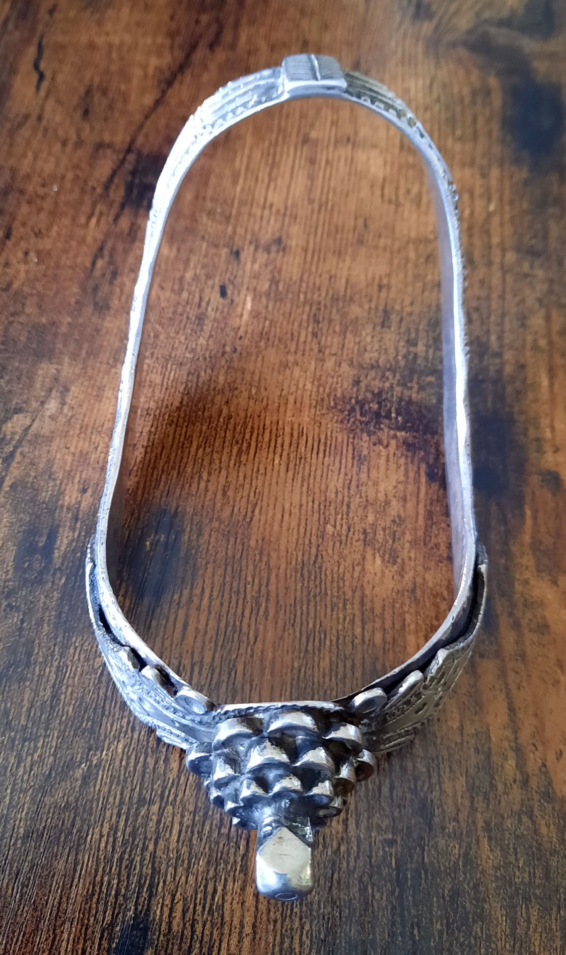 Rare and Ancient Anklet of Sind Now India. Unique Piece of Silver. Hand ...