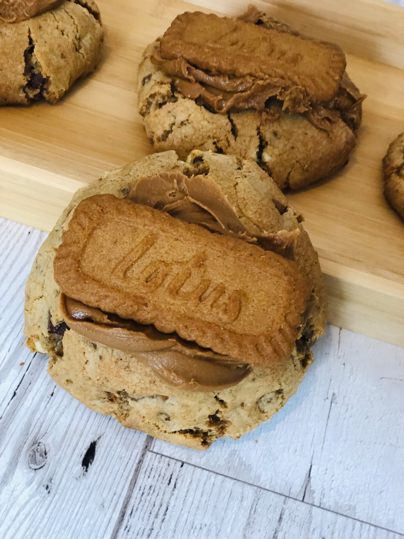 Homemade Biscoff Stuffed NYC Cookies Chunky Treat Box NOT Letterbox - Etsy