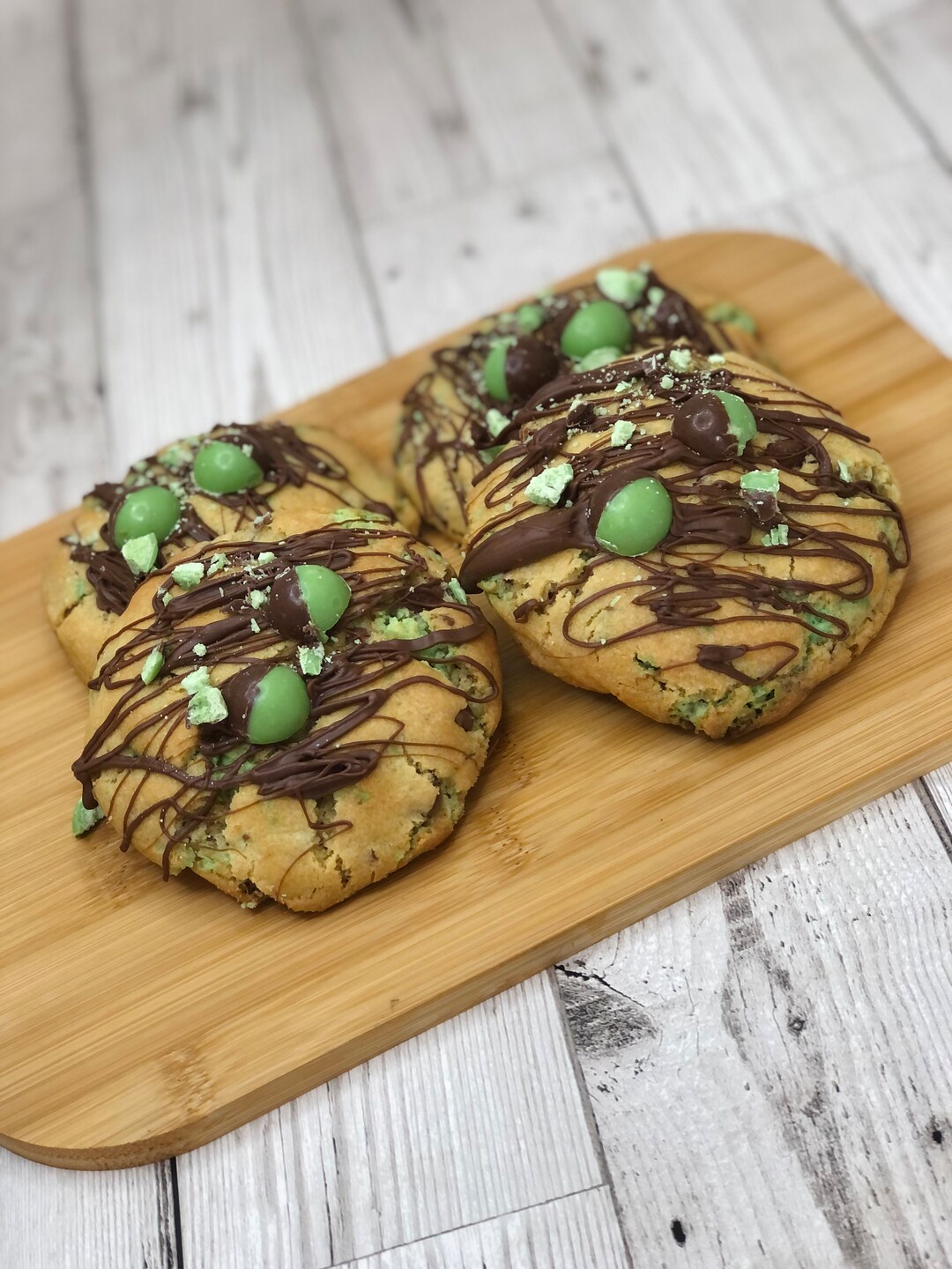 Mint Aero Bubbles NYC Cookies Homemade Gourmet Huge Chunky Treat Box ...