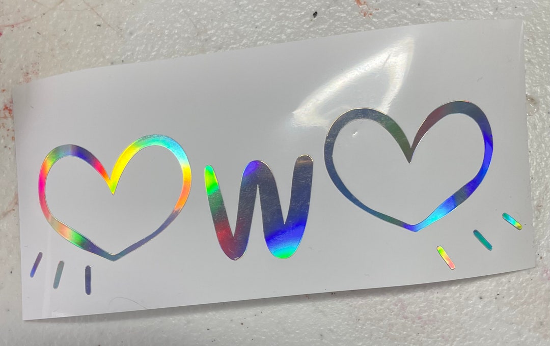 Holographic Uwu - Vinyl Decal - Etsy