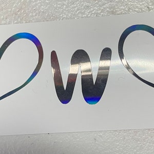 Holographic Uwu - Vinyl Decal - Etsy