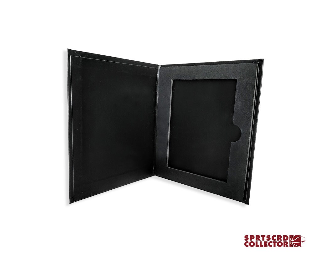 Toploader Card Shipper for Trading Cards Matte Black Biodegradable ...