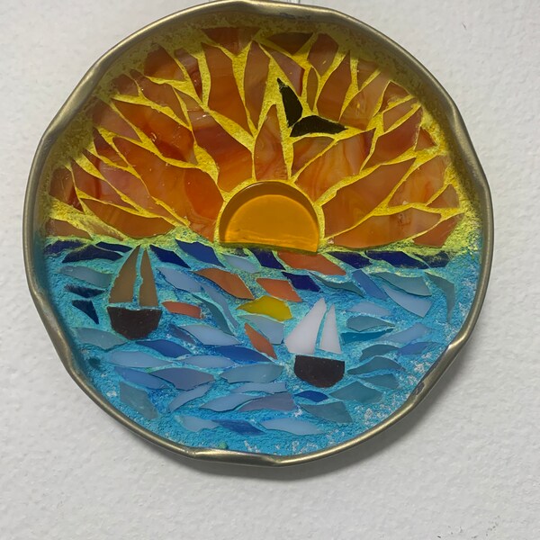 Sunset Mosaic - Etsy