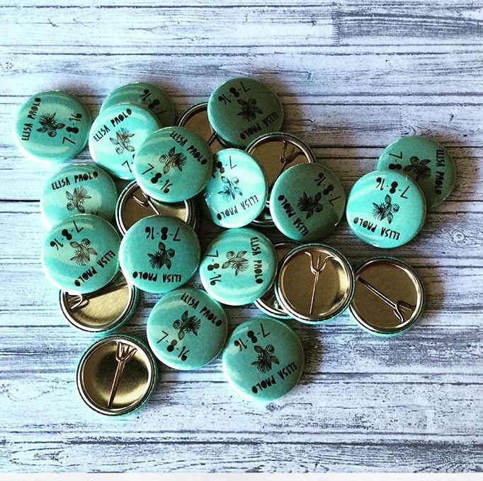 Pines personalizados 25 mm 1 Pin personalizable con - Etsy España