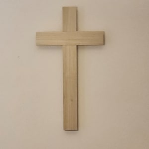 3' Tall Lighted Wood Cross Easter Christian Wood Cross LED Backlit ...