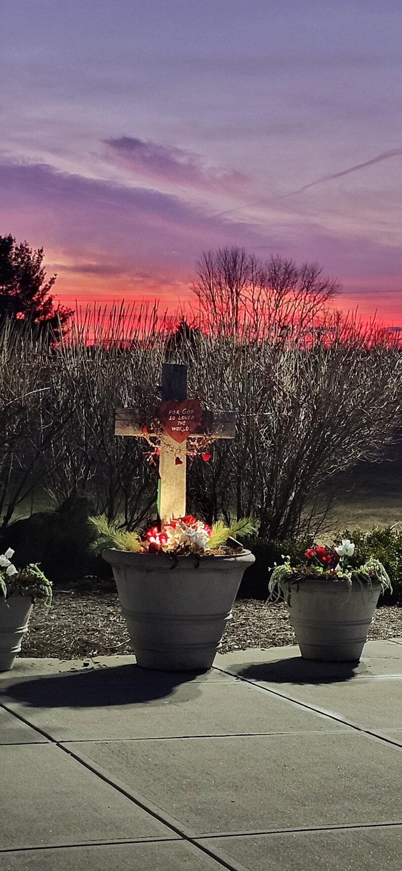 5'6"x 30" Lighted Wood Cross Easter Christian Symbol Backlighted Church ...