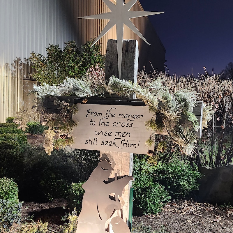 Wooden North Star - Etsy