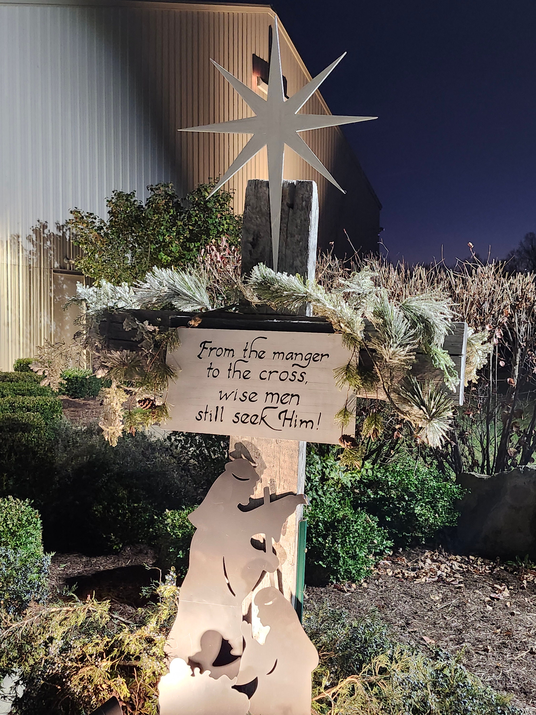 Christmas Decoration Star of Bethlehem Christmas Star for Nativity Wood ...