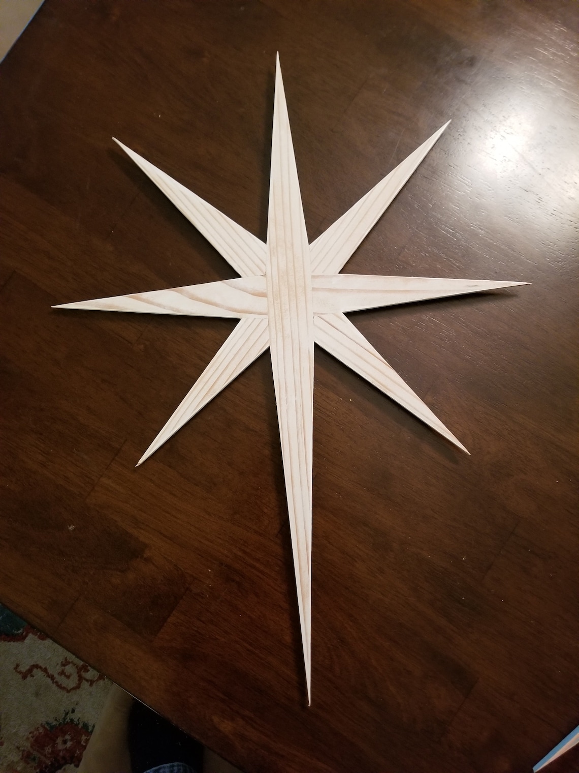 Christmas Decoration Star of Bethlehem Christmas Star for Nativity Wood ...