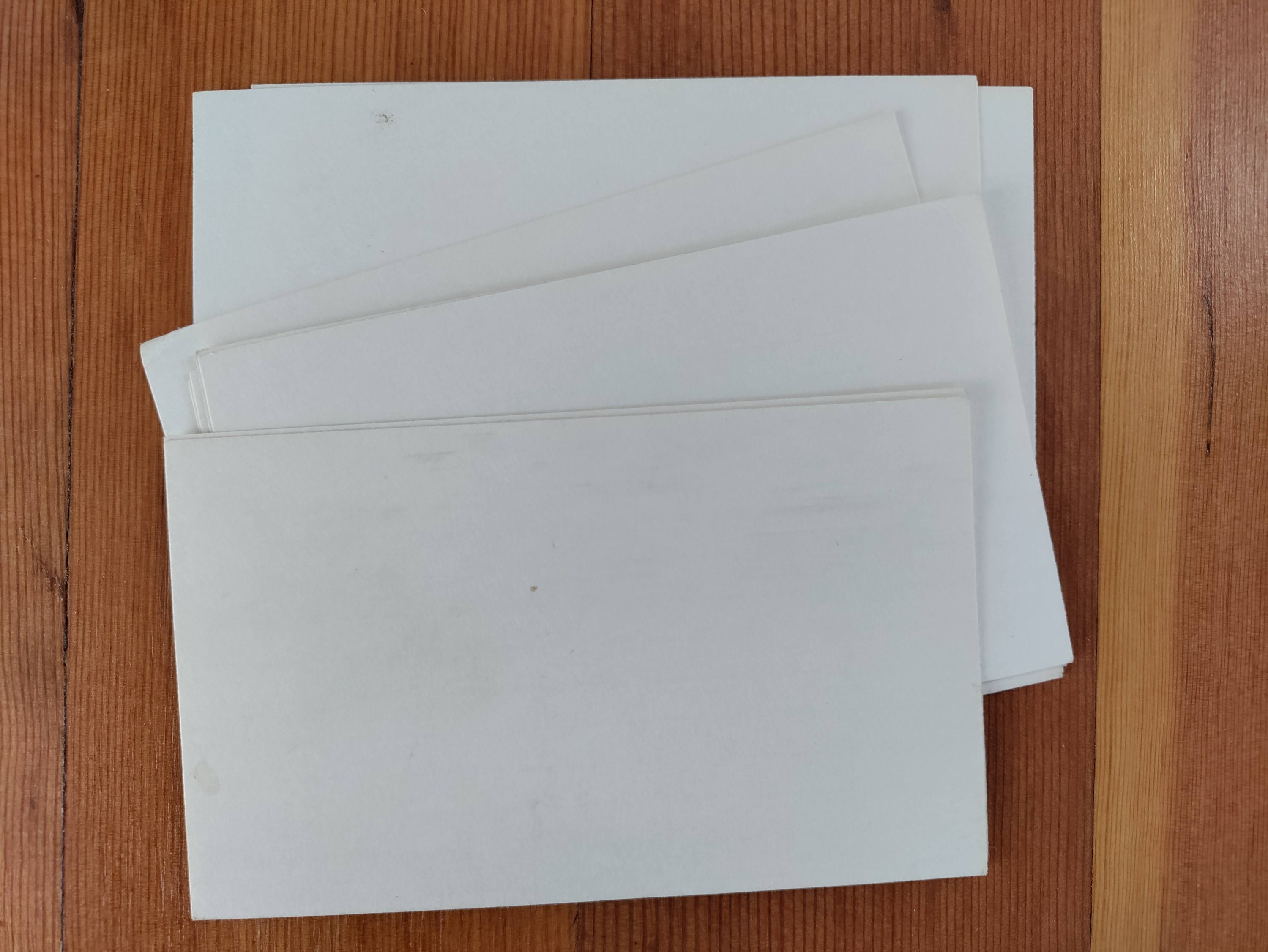 Vintage Index Cards - Etsy