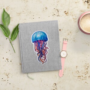 Jellyfish Sticker Gift Set - Includes 4 Waterproof Stickers - Etsy