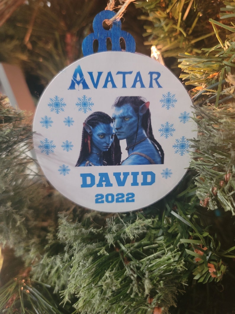 Avatar Inspired Ornament Personalized Christmas Ornament - Etsy