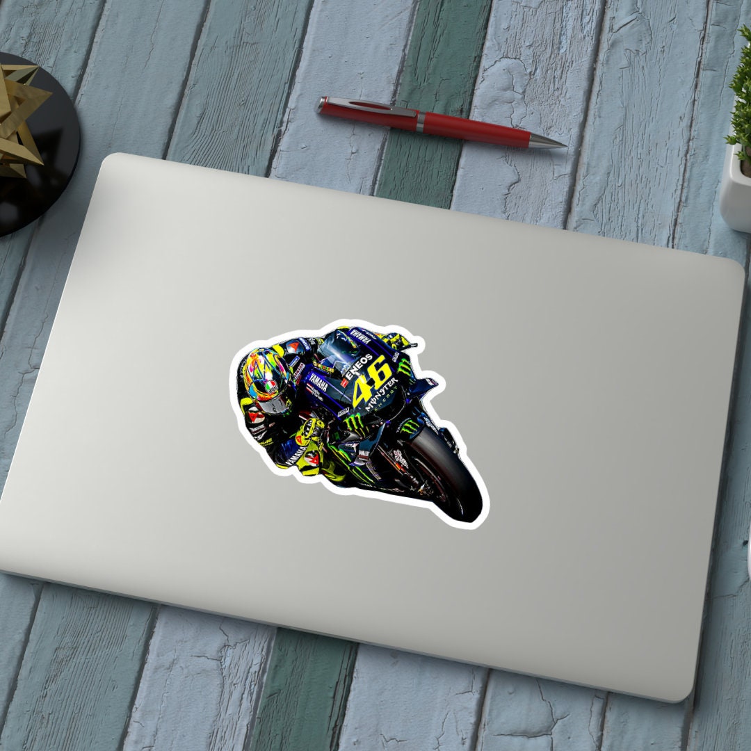 Valentino Rossi Vinyl Sticker VR46 Decal Motogp Stickers - Etsy