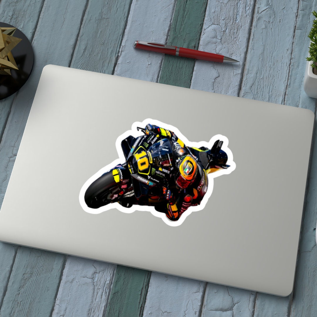 Luca Marini Vinyl Helmet Decal Motorcycle Sticker Motogp Sticker - Etsy