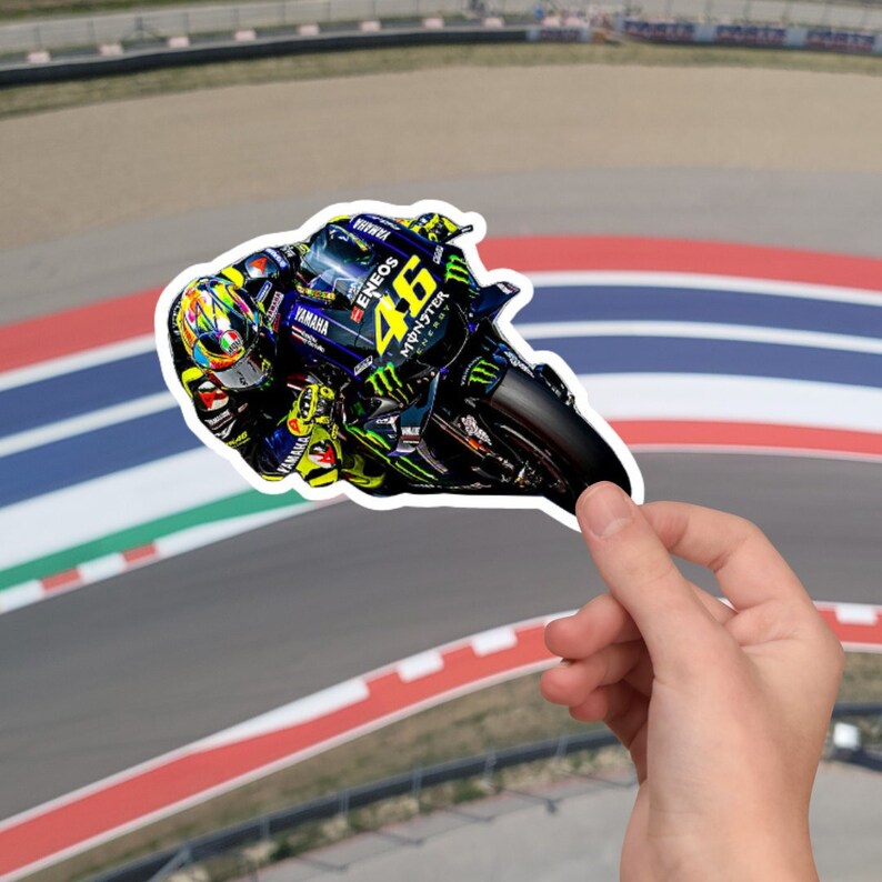 Valentino Rossi Vinyl Sticker VR46 Decal Motogp Stickers - Etsy