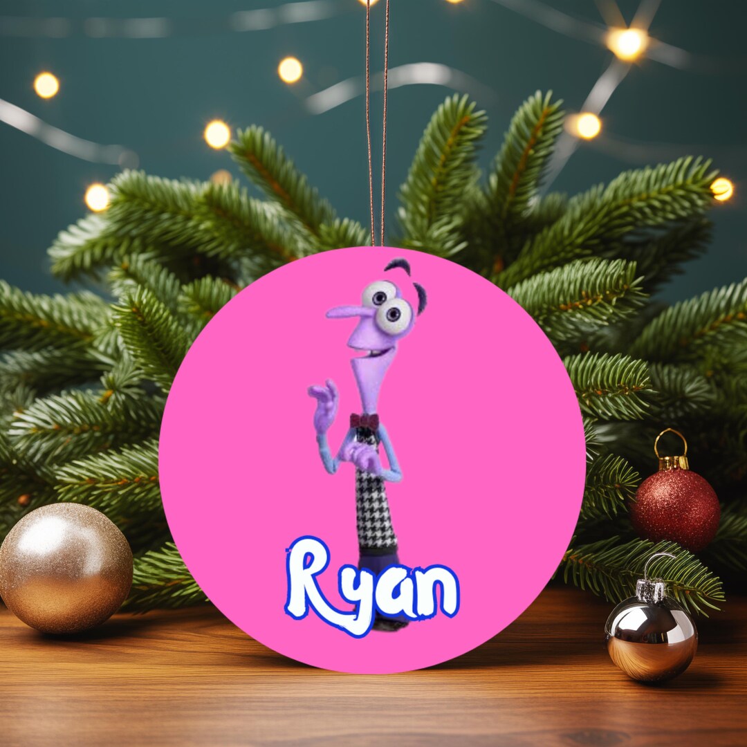 Inside Out Fear Emotion Ornament| Personalized Christmas Ornament ...