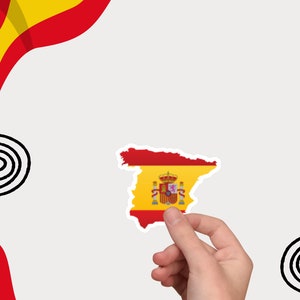 Spain Sticker Sheet |spain Stickers | Spain Decor - Etsy