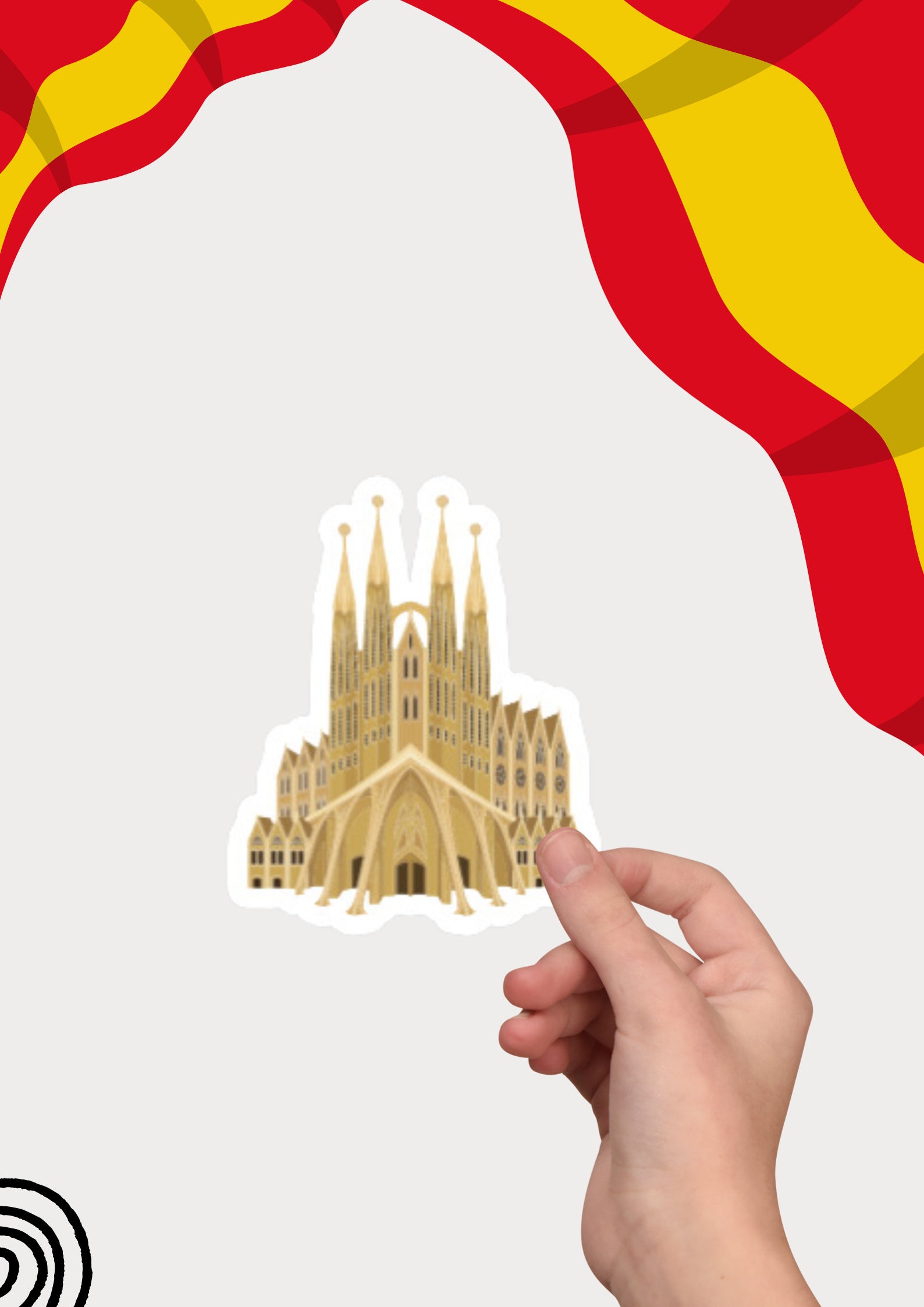 Spain Sticker Sheet |spain Stickers | Spain Decor - Etsy
