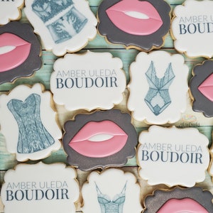 Custom Business Logo Cookies - Etsy