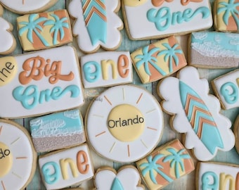 Surfs up Cookies, the Big One - Etsy
