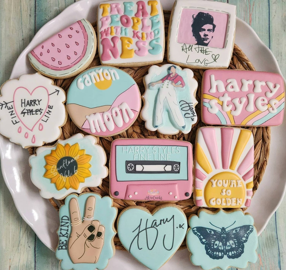 Harry Styles Cookies - Etsy