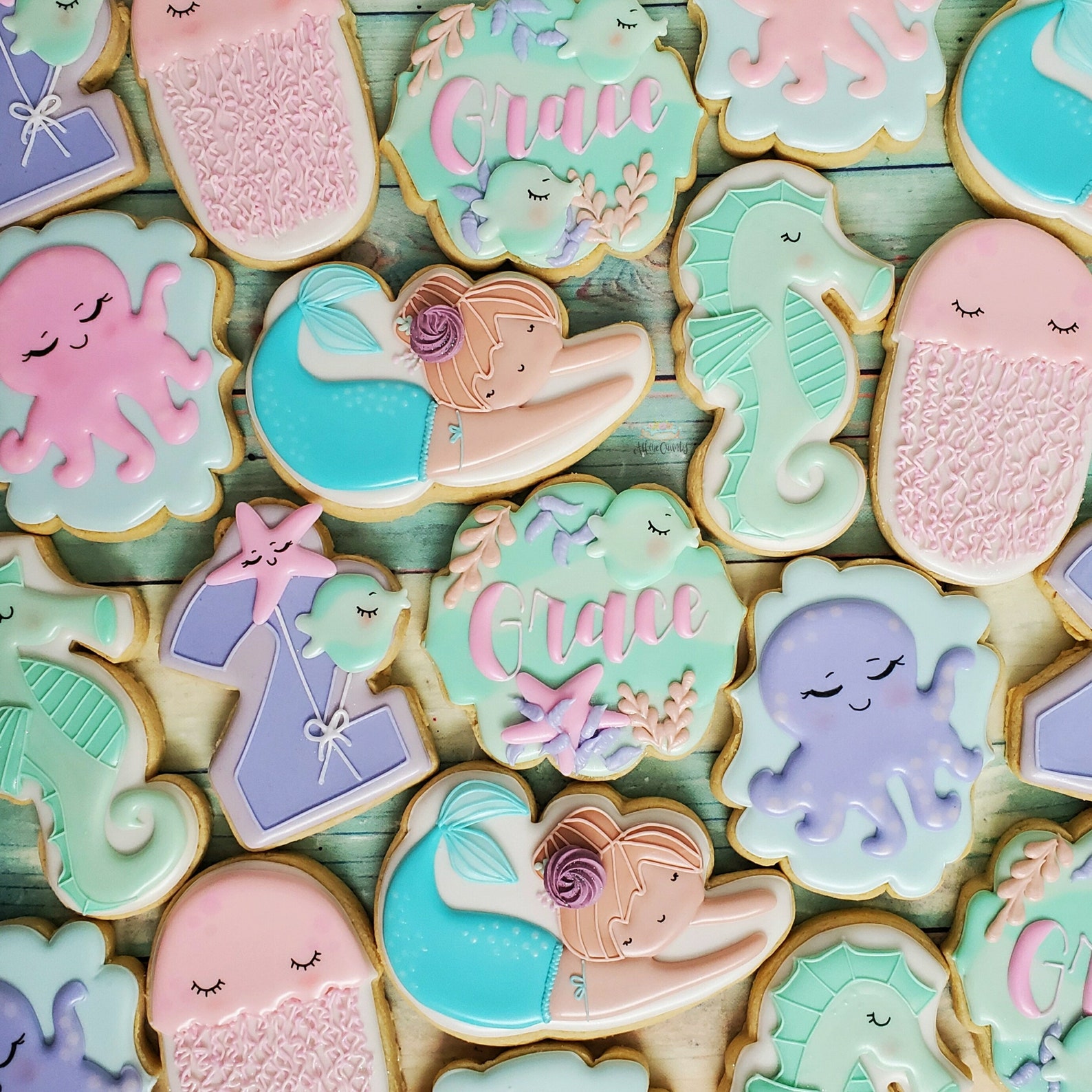 Under the Sea Birthday Cookies - Etsy