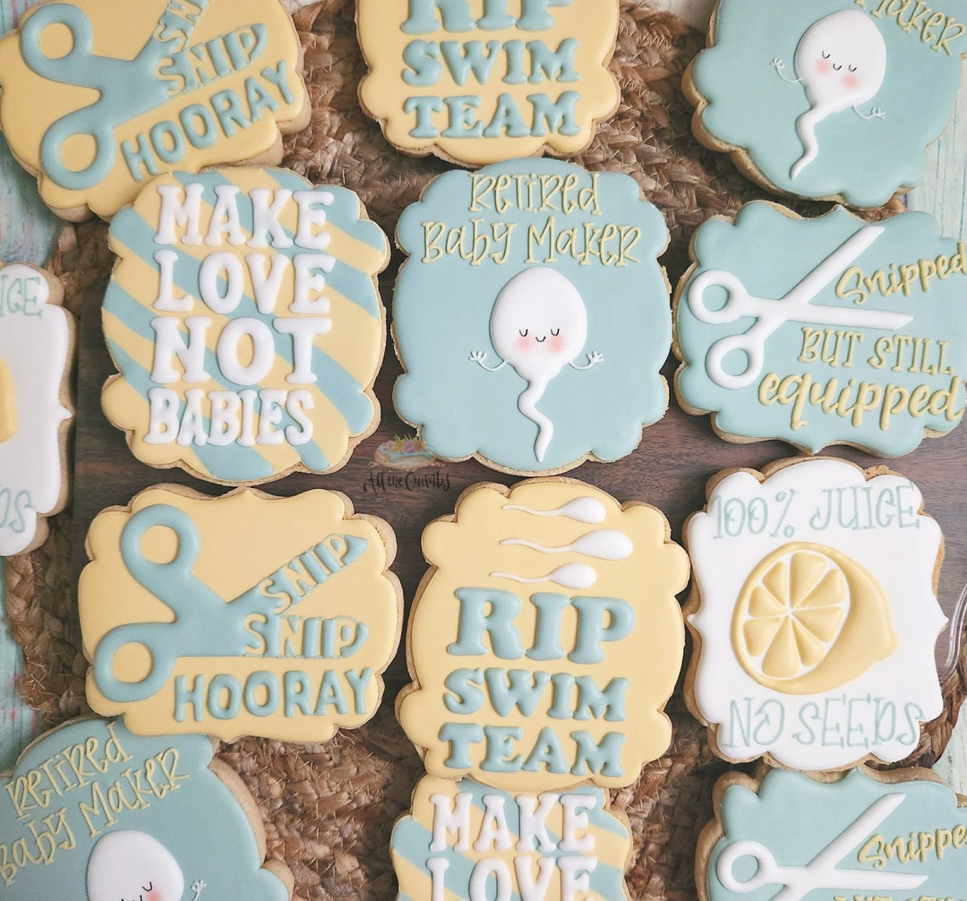 Vasectomy Cookies - Etsy