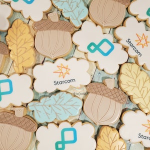 Custom Business Logo Cookies - Etsy