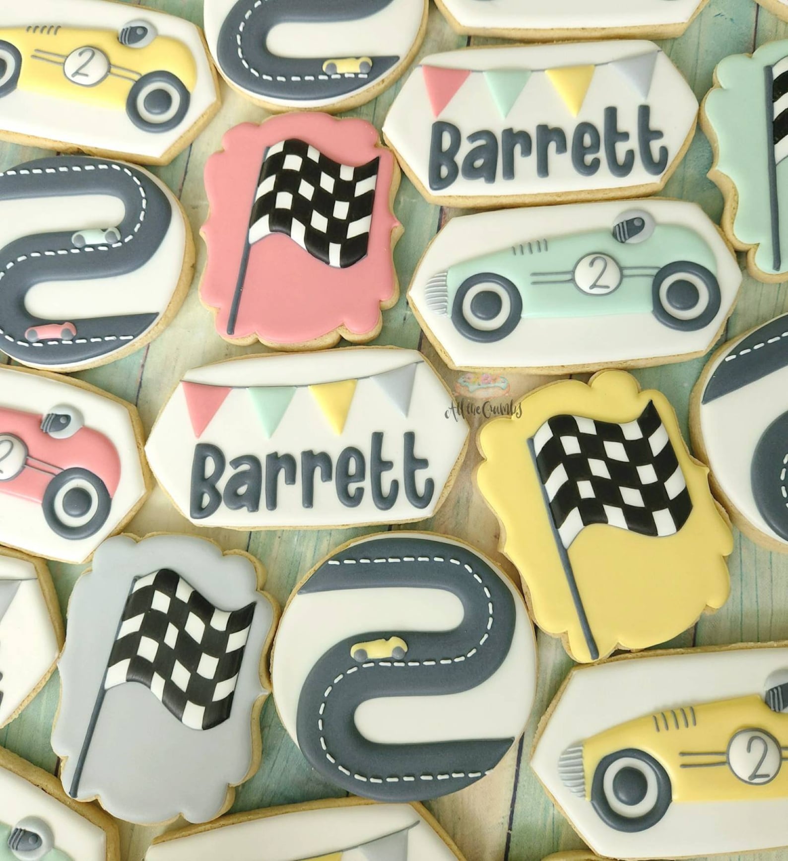Two Fast Vintage Car Birthday Cookies - Etsy