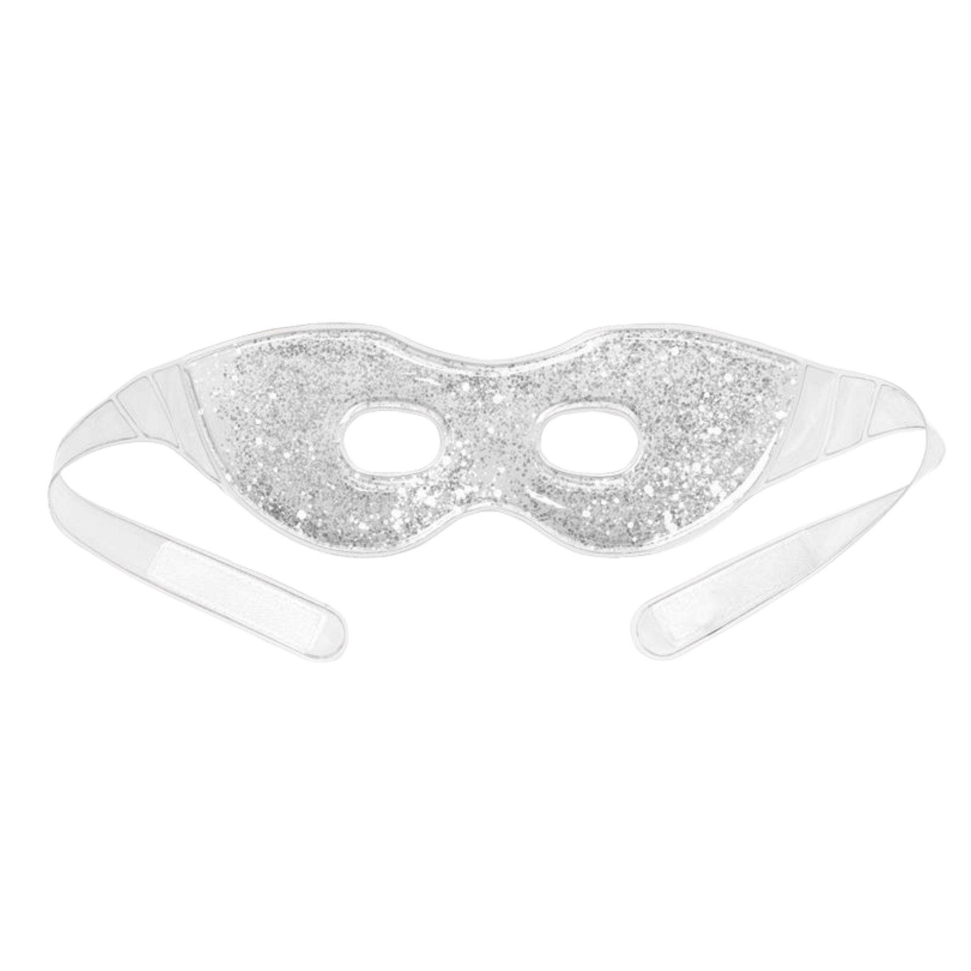 Silver Glitter Eye Mask