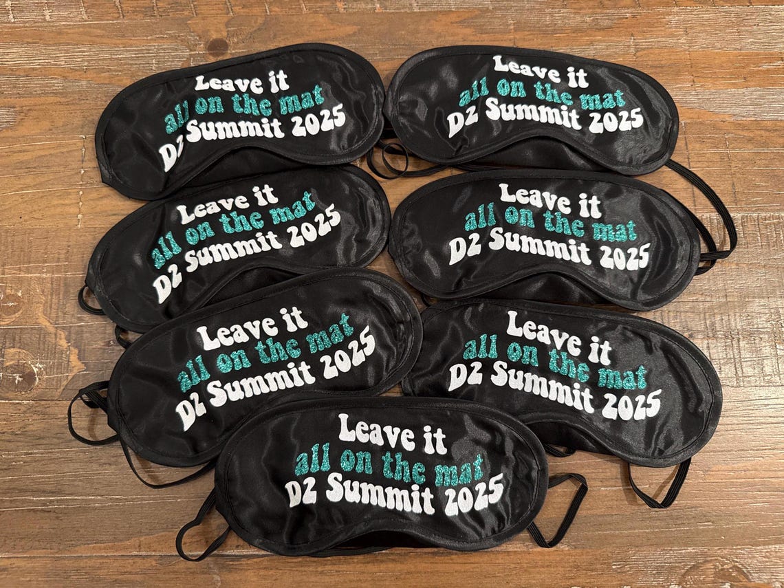 Customizable Cheer Team Eye Mask: D2 Summit Gift - Etsy