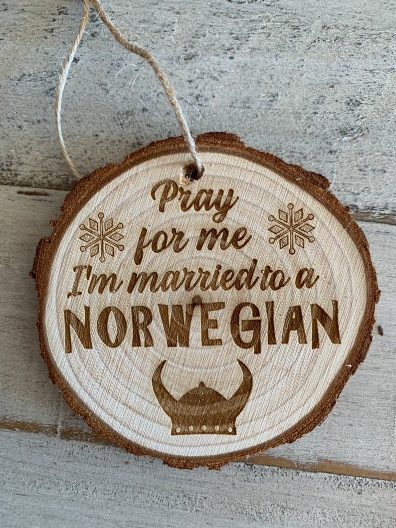Not Perfect but Norwegian Ornament. Norway Gift - Etsy