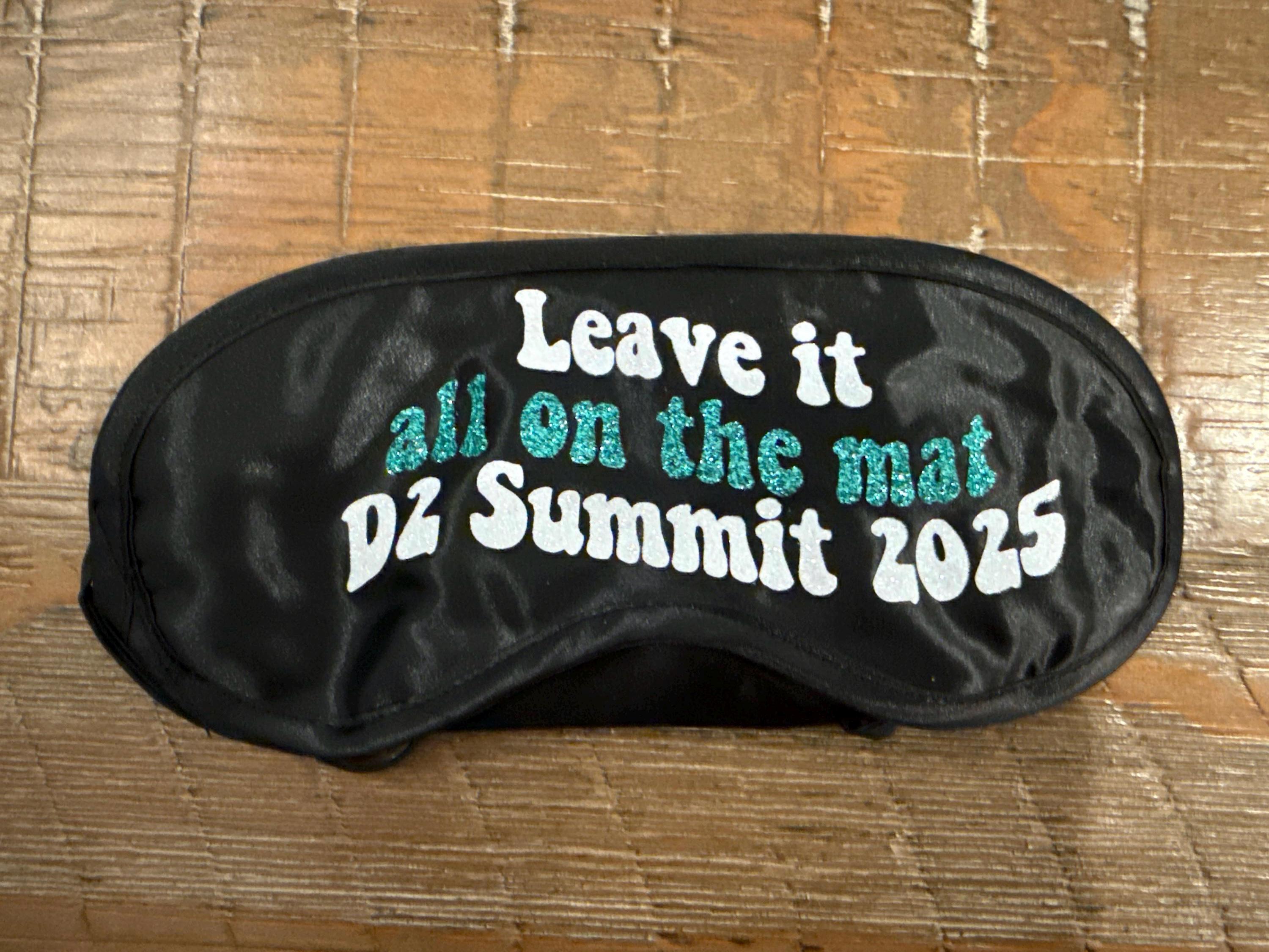 Customizable Cheer Team Eye Mask: D2 Summit Gift - Etsy