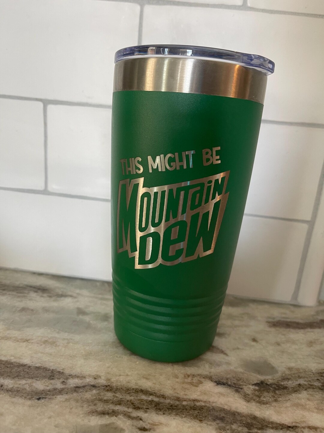 Might Be Sprite or Mountain Dew, 20 Oz Tumblers, Personalized - Etsy