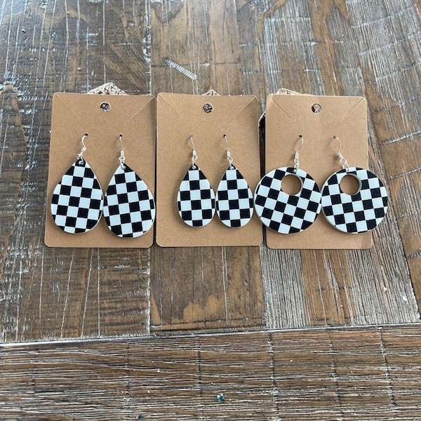 Race Car Earrings - Etsy