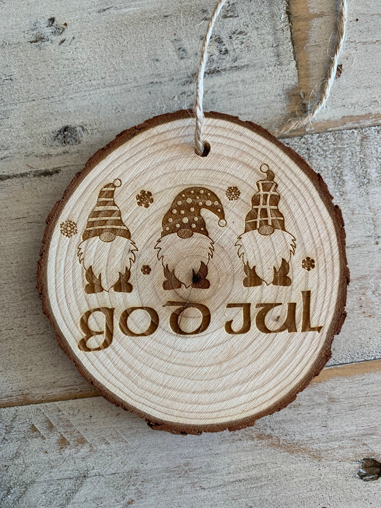 God Jul Norwegian Christmas Ornaments Hygge - Etsy