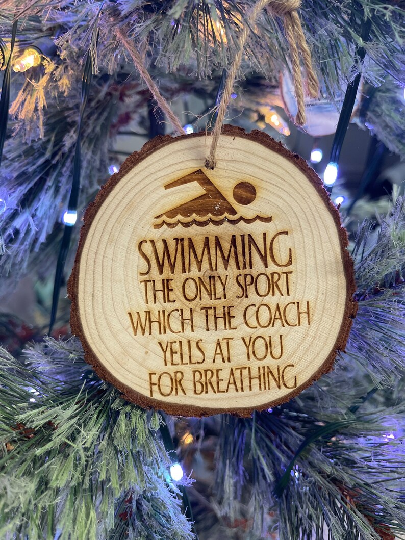 Swim Coach Gift Custom Engraved Personalized Stainless Steel - Etsy