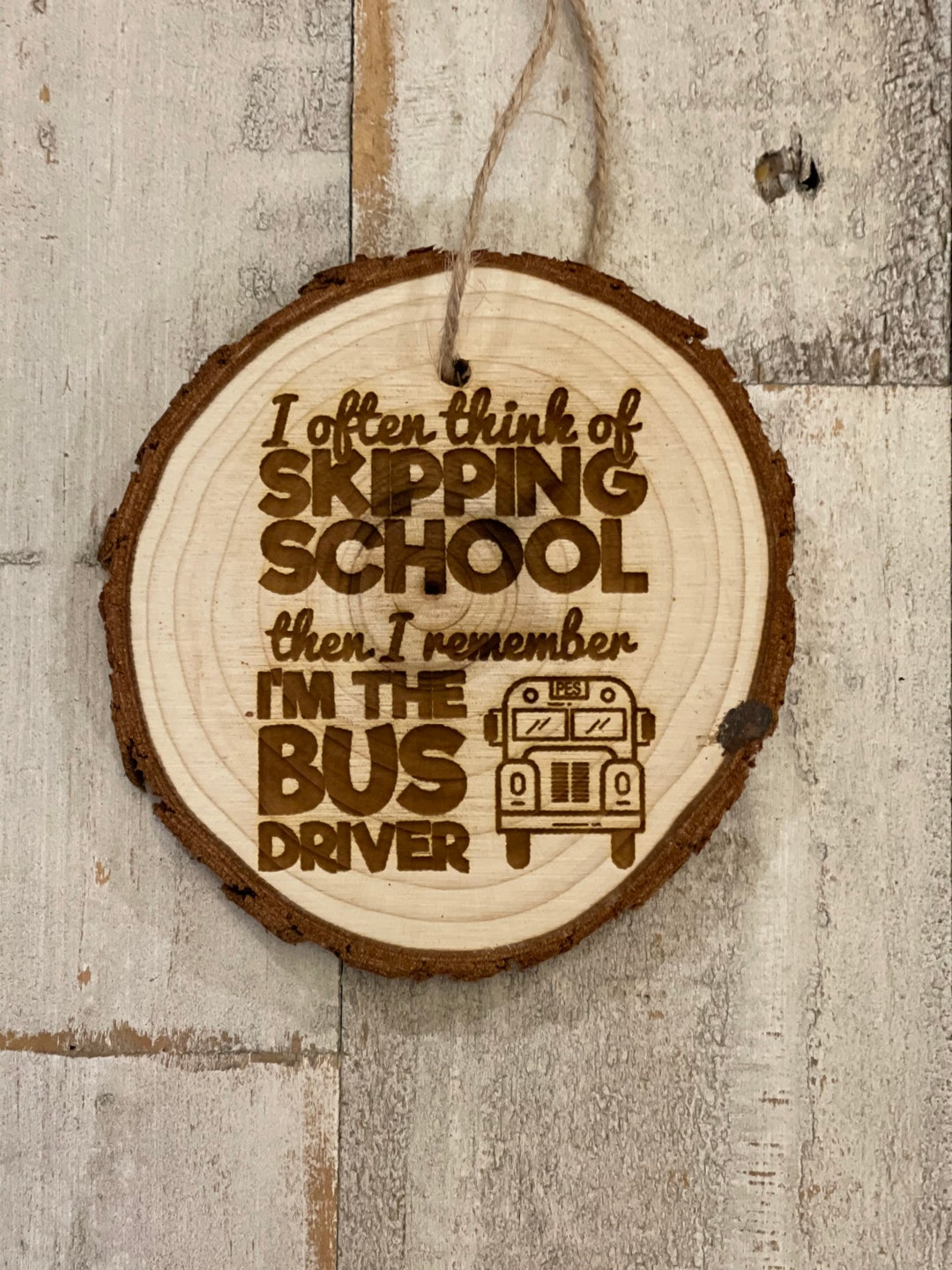 Bus Driver Appreciation Ornament, End of Year Gift - Etsy