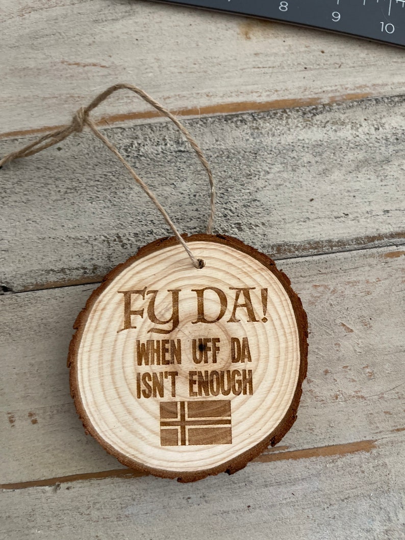 Uff Da, Norwegian Christmas Ornaments, - Etsy