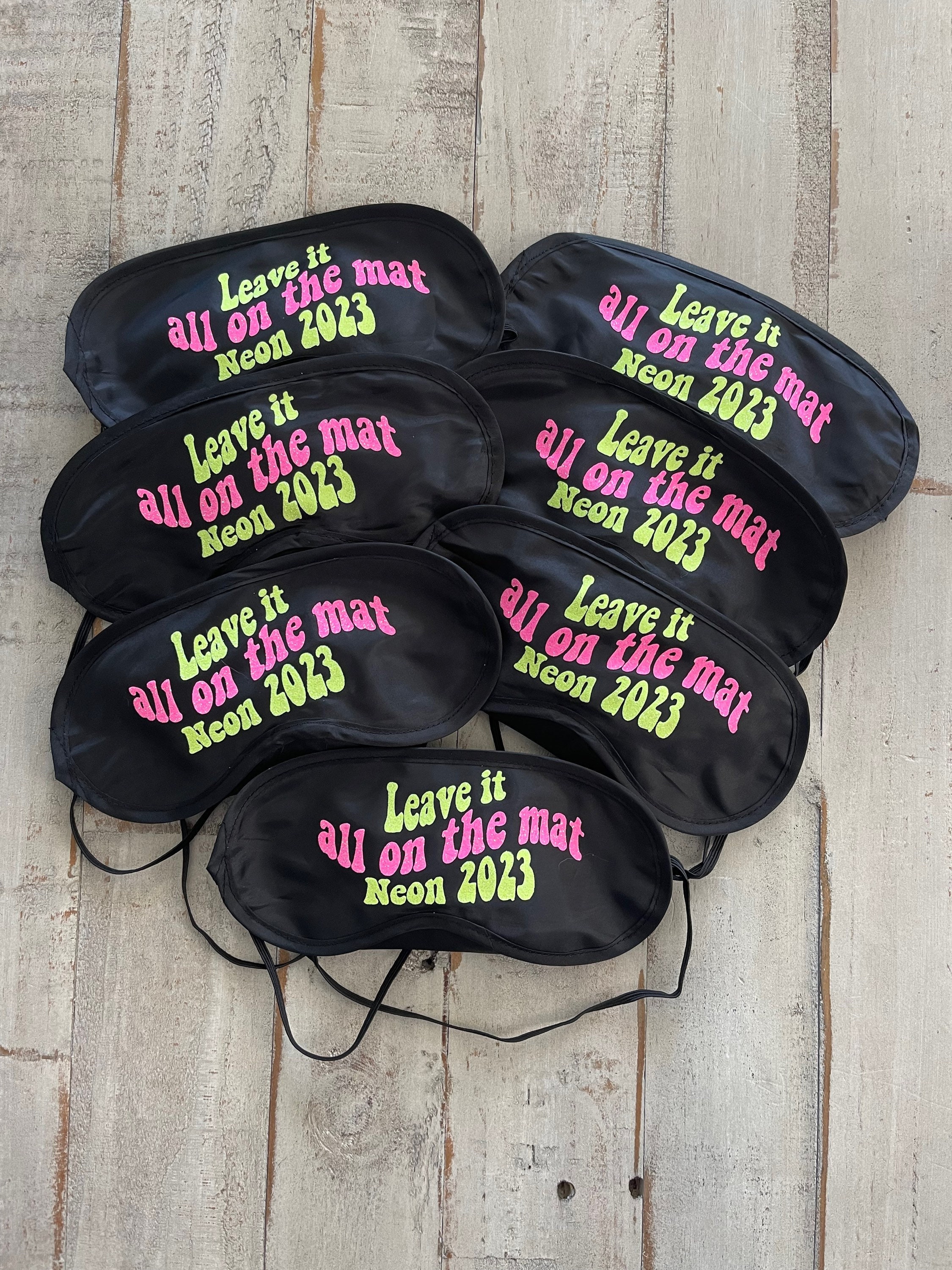 Customizable Cheer Team Eye Mask: D2 Summit Gift - Etsy