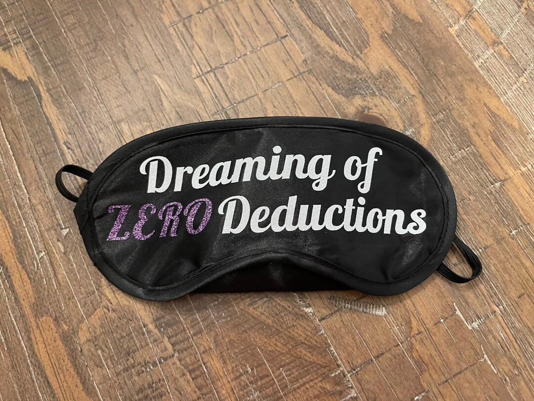 Dreaming of Zero Deductions, Regular Font, Cheer Team Mask 2023, Cheer ...