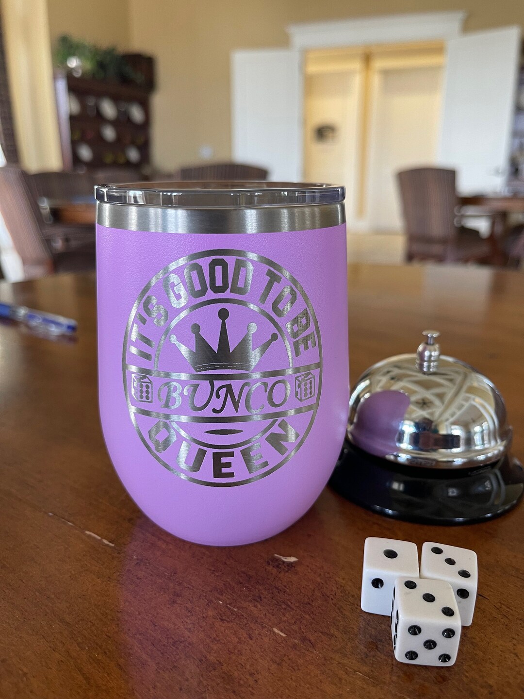 Bunco Support Beverage, Several Sayings to Choose From, Custom 20 Oz ...