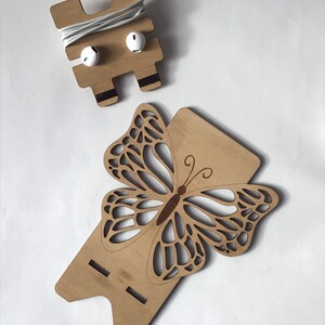 Personalized Phone & Earbud Holder, Butterfly Phone Stand, Gift for ...