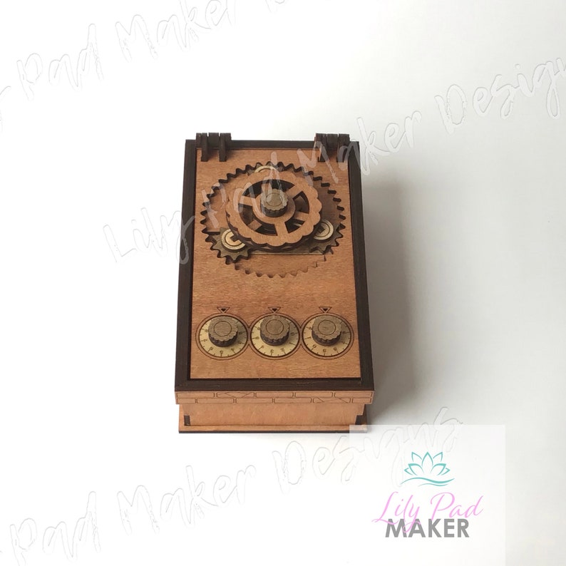 Wooden Puzzle Box Personalized Gift Keepsake Box Puzzle Box | Etsy