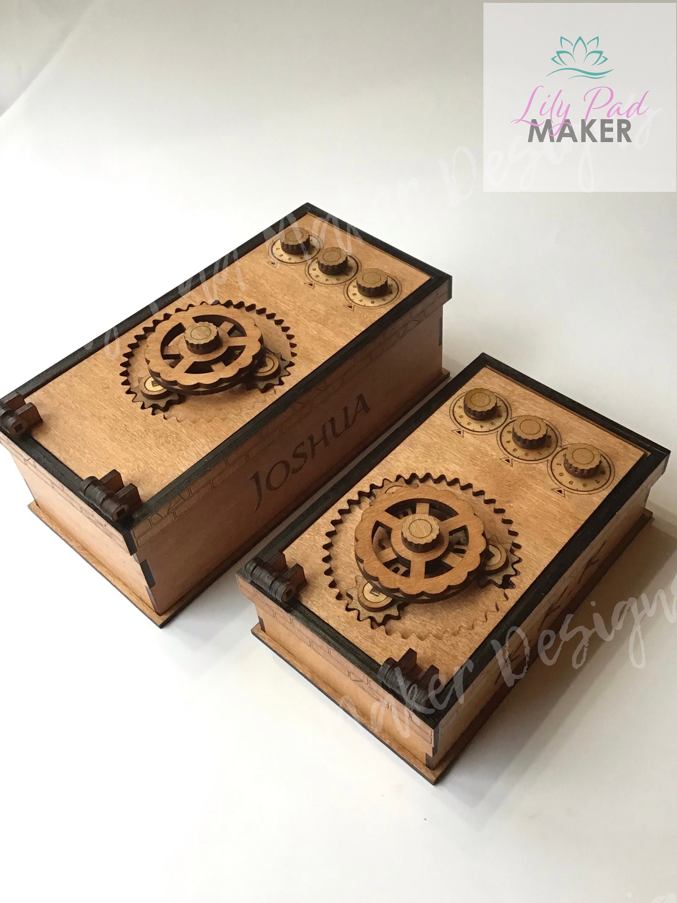 Wooden Puzzle Box Personalized Gift Keepsake Box Puzzle Box | Etsy