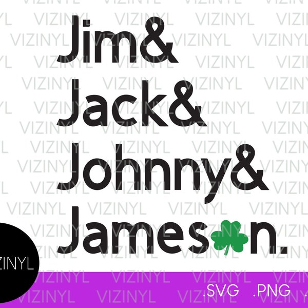 Jack Jim Johnny Svg - Etsy New Zealand
